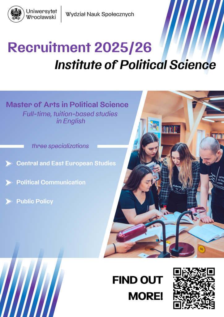 Political Science with three specialisations and a chance for two ...